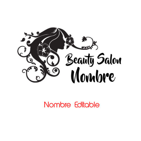Beauty Salon Stickers Decorativo Personalizado - Vinilgrafi