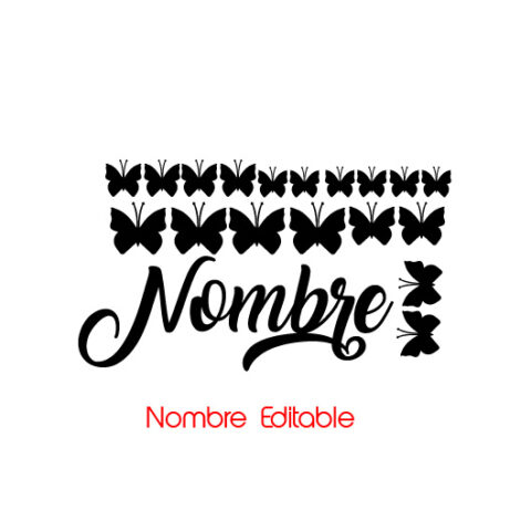 Stickers con Nombre - Vinilgrafi